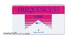 Frequency 55 Toric XR Contacts by CooperVision